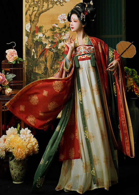 Silken Dream | 4-Piece Plus Hanfu (霓裳梦) – NewMoonDance