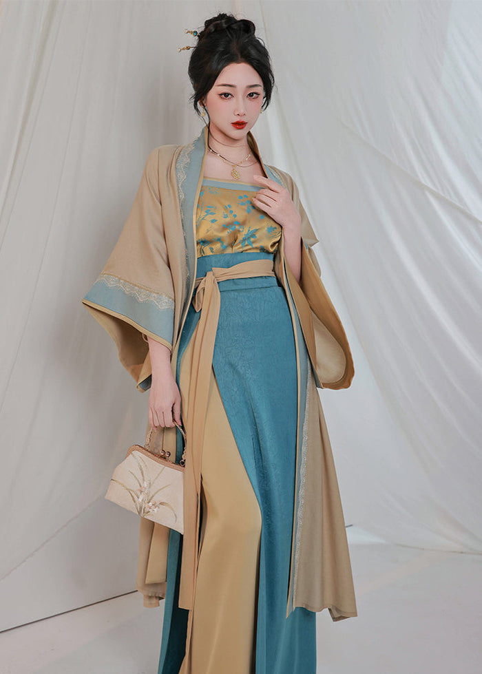 Golden Glaze | 3-Piece Hanfu (千金釉) – NewMoonDance