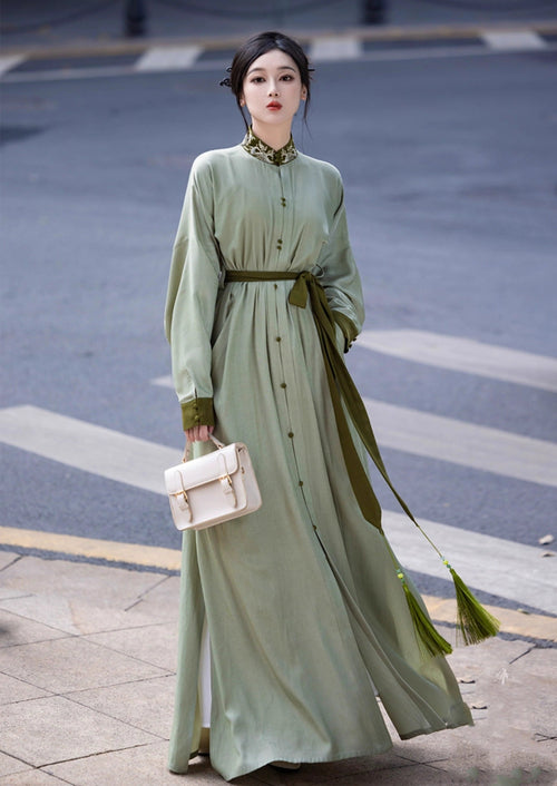 Coastal Tide | Modern 1-Piece Dress (共潮生) – NewMoonDance