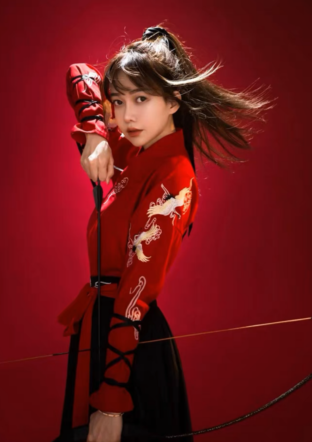 Red Warrior | Modern Fighter Hanfu (红武士） – NewMoonDance