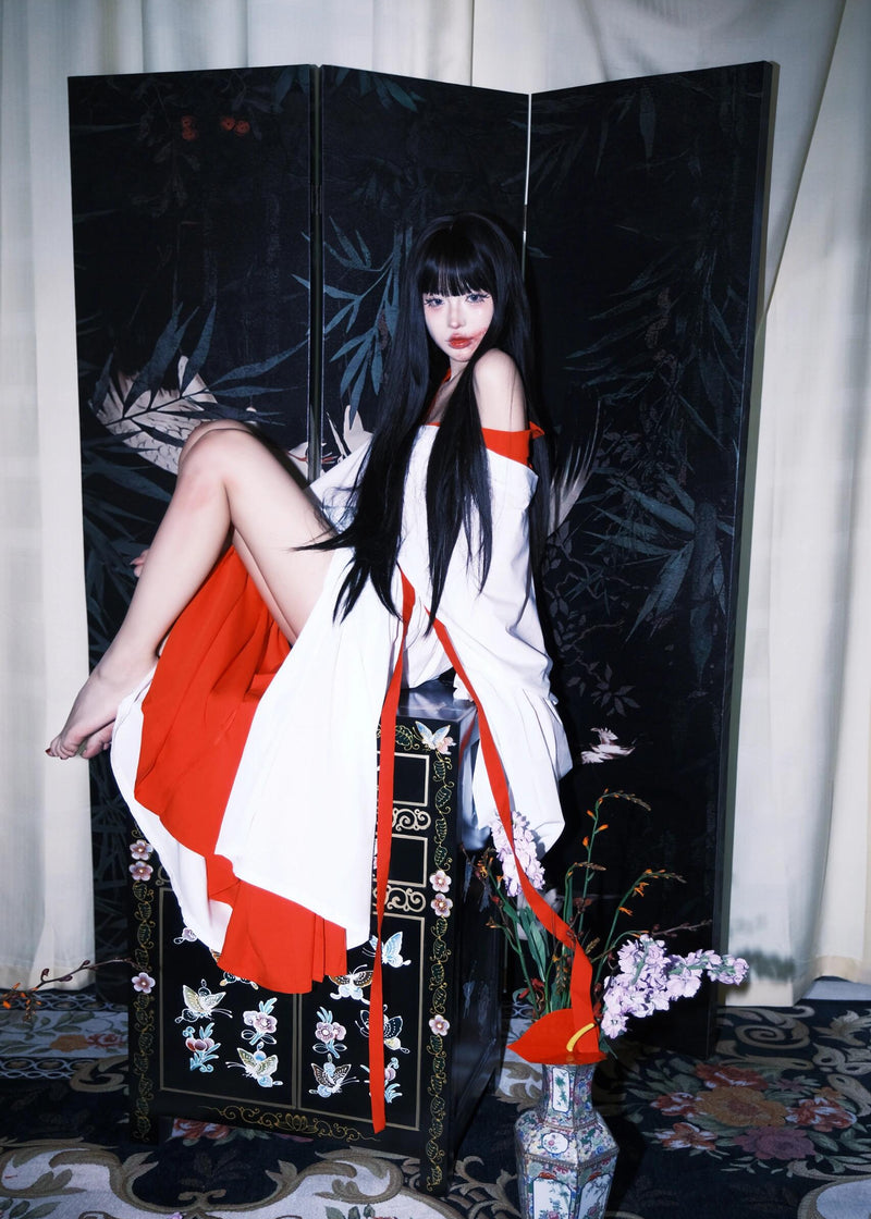 Sadako | 3-Piece Custom Asian Hanfu / Yukata (贞子) – NewMoonDance