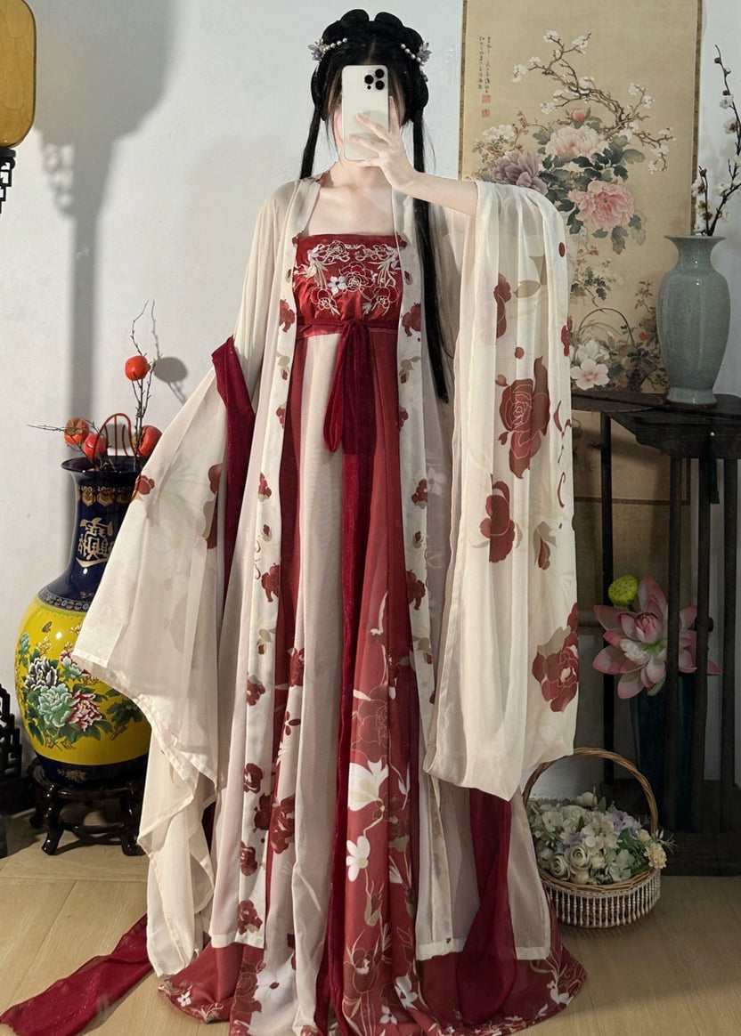 Moon Grace | 3-Piece Plus Hanfu (灼华) – NewMoonDance