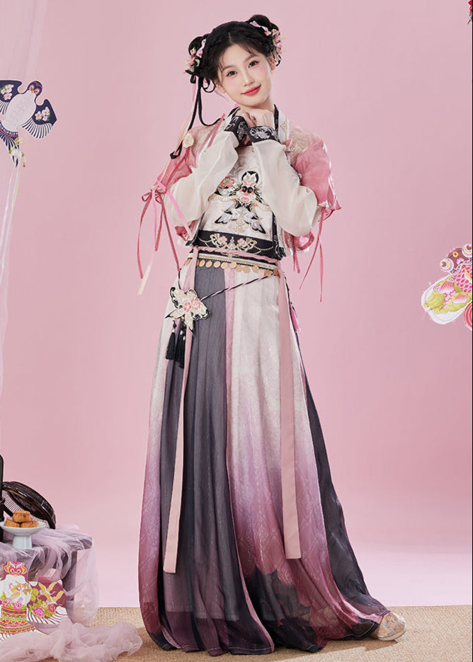 Kitebound Breeze | 4-Piece Hanfu (风引飞鸢) – NewMoonDance