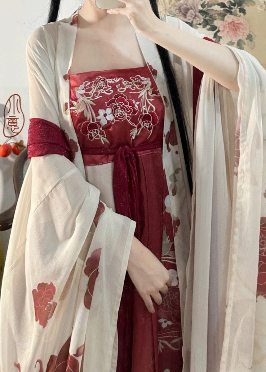 Moon Grace | 3-Piece Plus Hanfu (灼华) – NewMoonDance