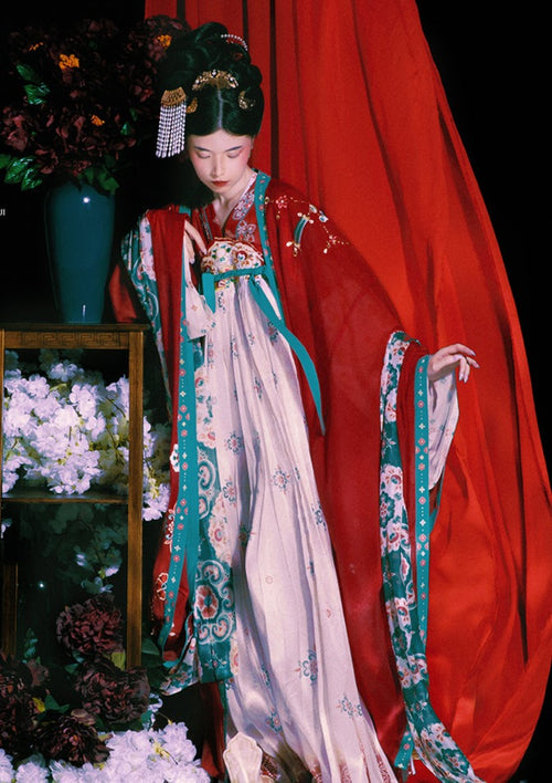 Tang Princess | Red Hanfu Dress (大唐公主) – NewMoonDance
