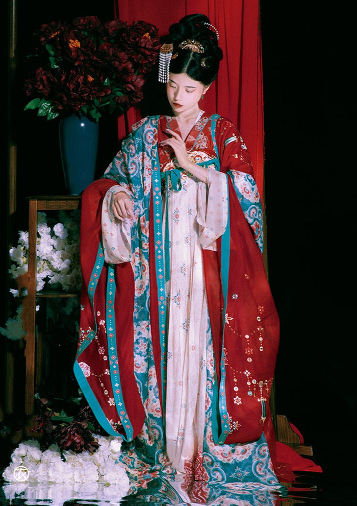 Tang Princess | Red Hanfu Dress (大唐公主) – NewMoonDance